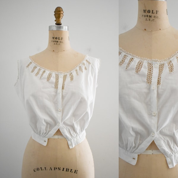 Antique Corset Cover - Etsy