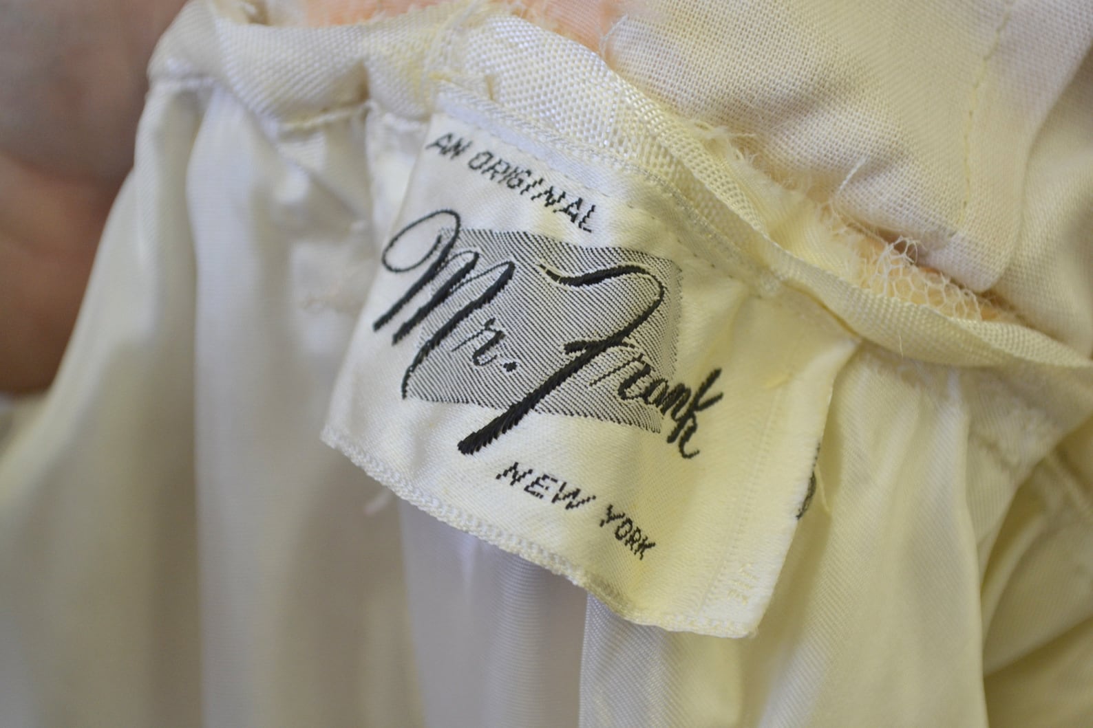 1950s Mr. Frank Cream Lace and Organdy Dress - Etsy