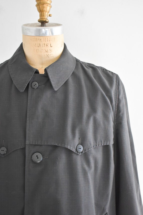 1960s Sears Plaid All Weather Coat - Gem