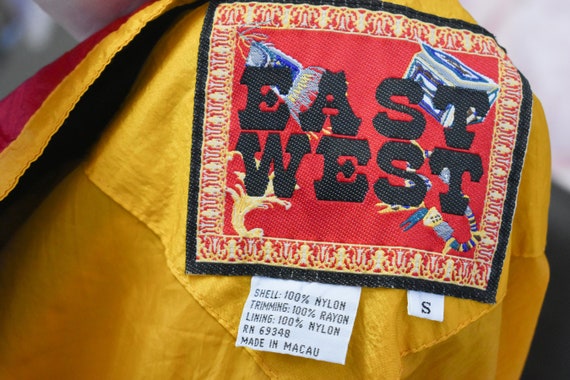 1990s East West Native American Printed Windbreaker - Gem