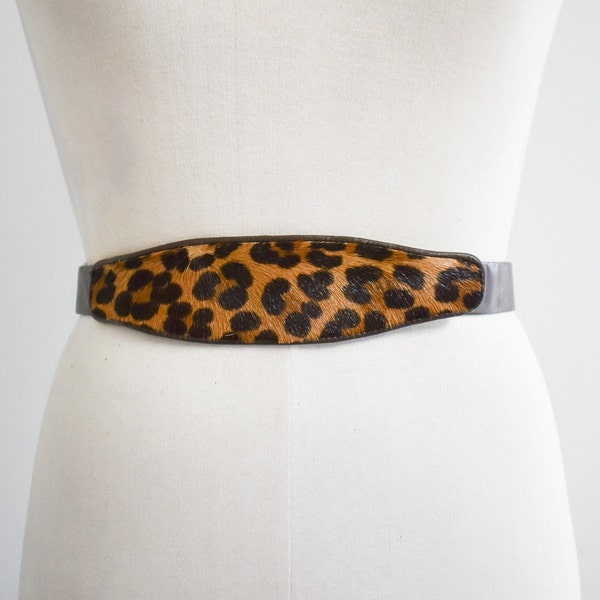 Leopard Print Belt - Etsy