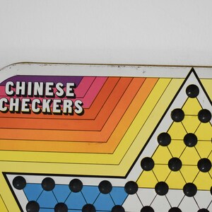 1960s Pressman Toys Chinese Checkers Tin Litho Game Board - Etsy