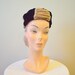 1950s Del Bene Ruched Velvet Hat - Etsy