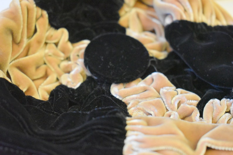 1950s Del Bene Ruched Velvet Hat - Etsy