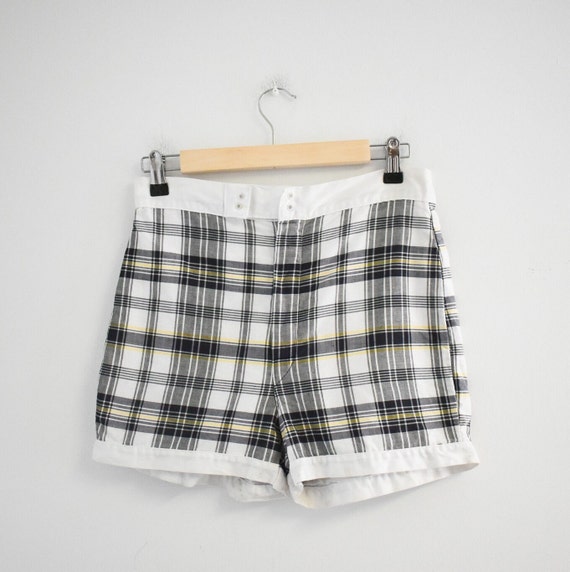 1960s Puritan Plaid Shorts - Gem
