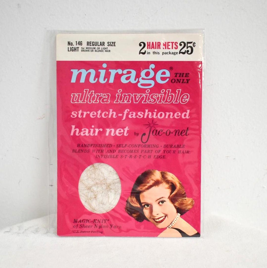 1950s NOS Jac-o-net Nylon Hair Net - Etsy