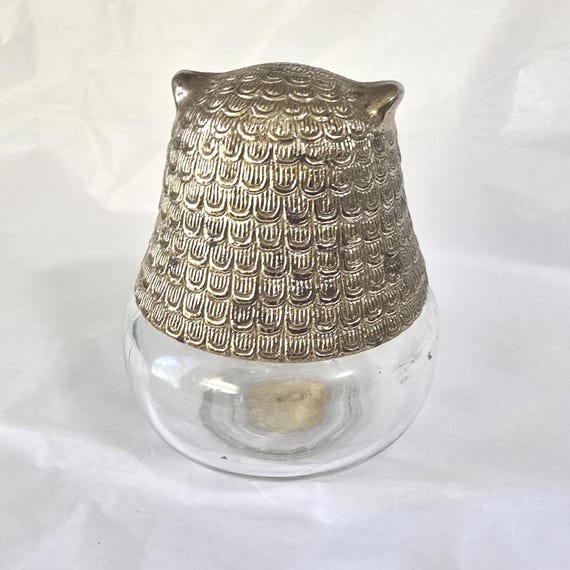 1970s Avon Owl Perfume Bottle - Gem