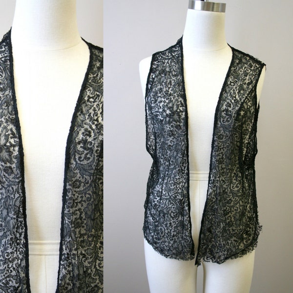 Lace Vest - Etsy