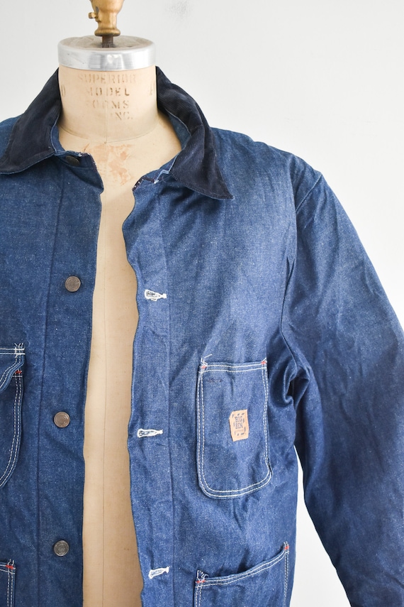 1990s Wrangler Big Ben Denim Chore/Barn Coat - Gem