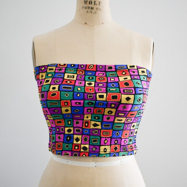 Printed Tube Top - Etsy