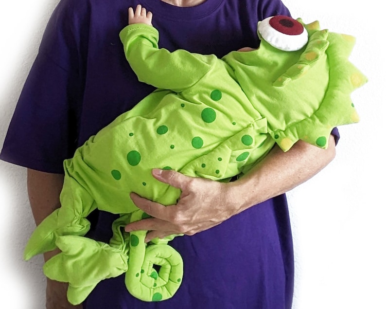 Tangled Pascal Chameleon Inspired Baby Costume Sewing Pattern – NB & 0 ...