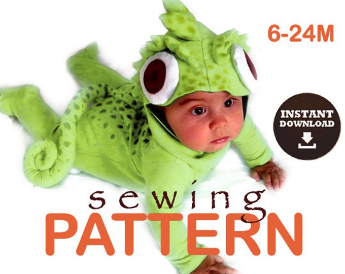 Rapunzel's Chameleon Pascal Inspired Baby Costume - Etsy