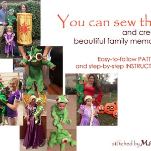 Sewing PATTERN - Tangled's Chameleon Pascal Inspired Baby Costume ...