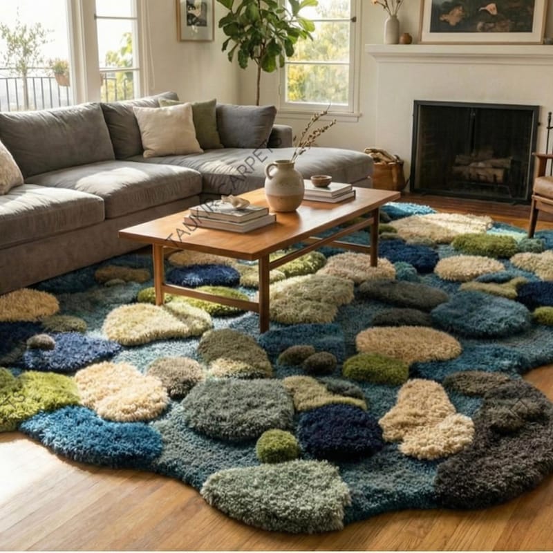River Rock Rug - Etsy
