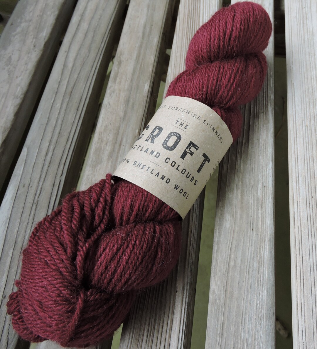 ARAN Weight Yarn the Croft Shetland Colours West Yorkshire Spinners 100 ...