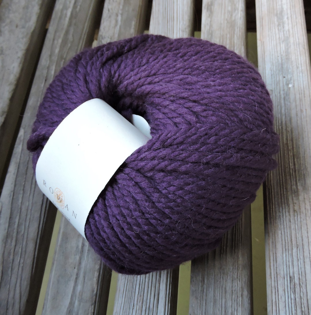 SUPER BULKY Weight Yarn Rowan Big Wool 100% Merino Wild - Etsy