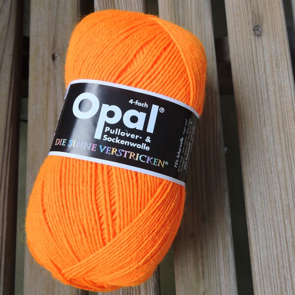 Neon Orange Yarn - Etsy