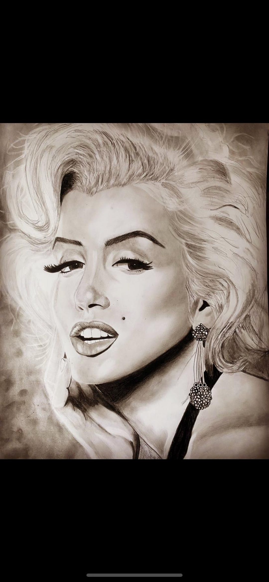 Hollywood Movie Star | Printable Wall Art | Glamorous Vintage Pencil ...