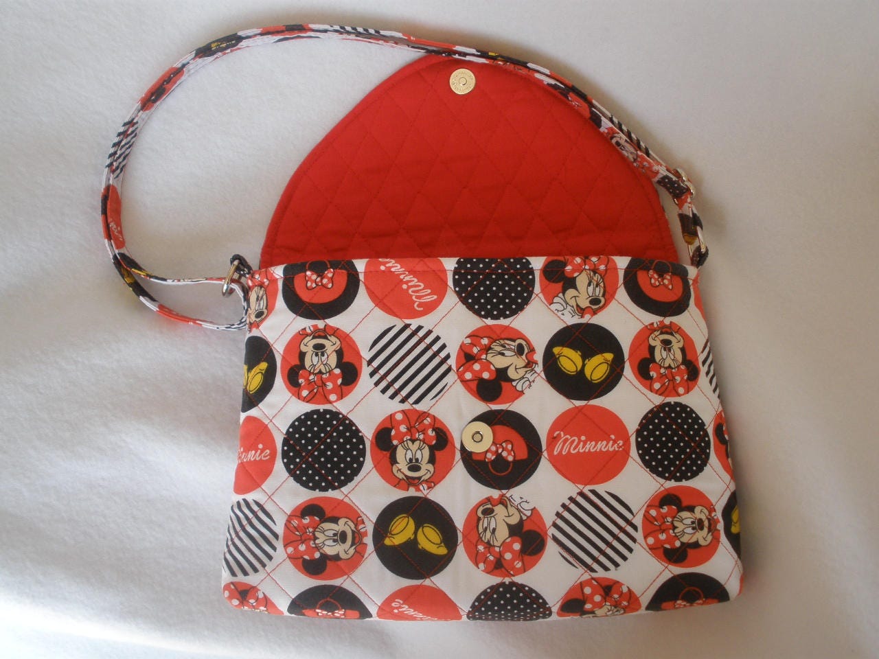 Minnie Mouse Shoulder Bag/crossbody Purse - Etsy