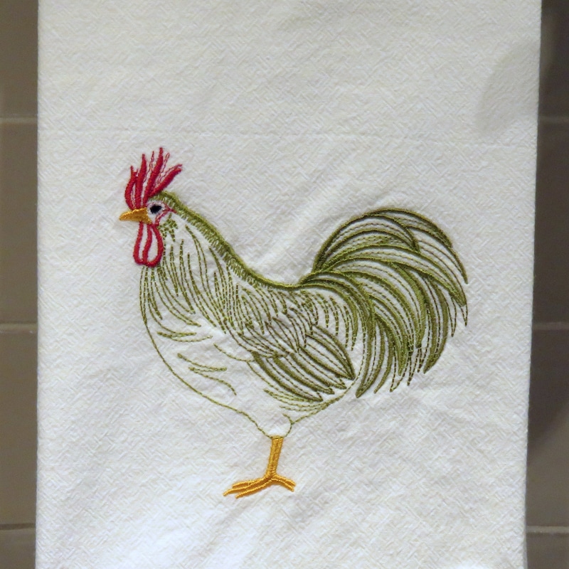 Rooster Dish Towels - Etsy