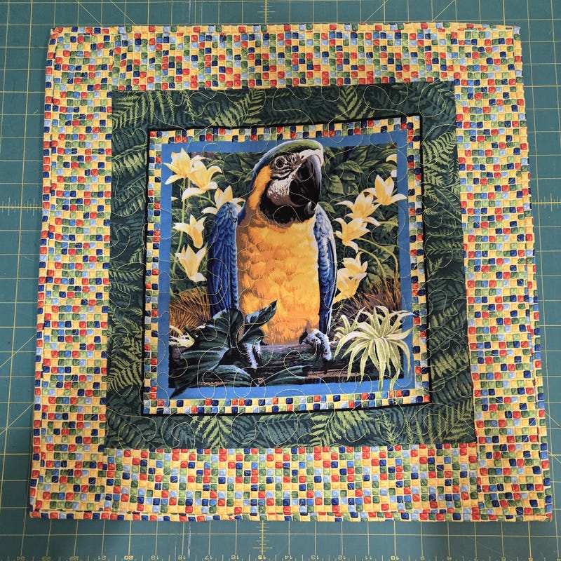 Parrot Quilt Pattern - Etsy