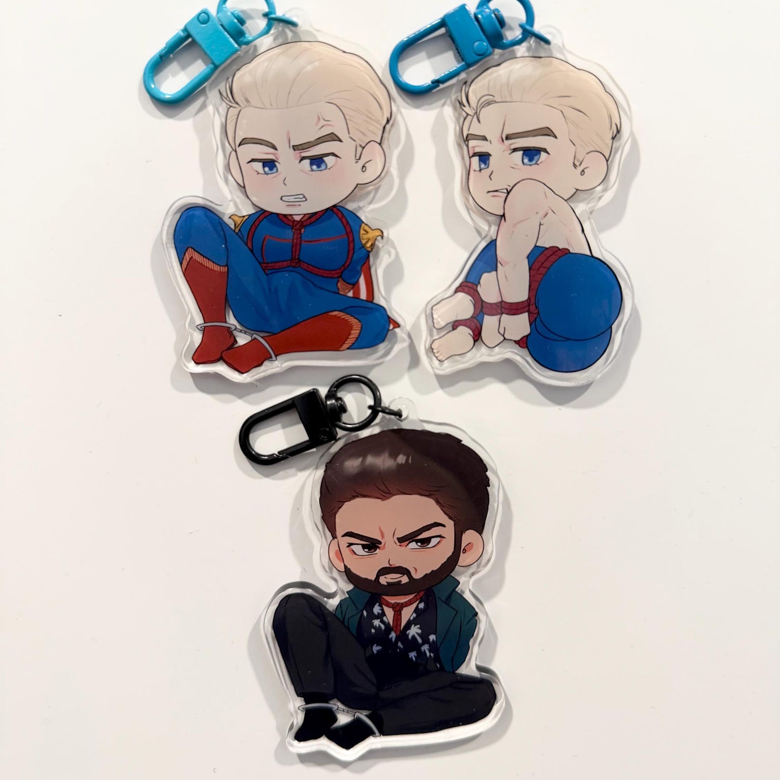 Anti-villain and Villain Superhero TV Series Comic Characters Double ...