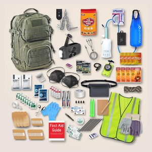 Car Emergency Survival Kit – 2+ Person Go Bag for Preppers, Disasters ...