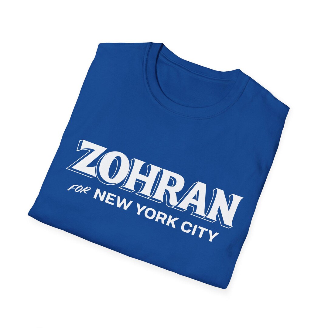 Zohran for New York City T-shirt - Multiple Colors Available | Zohran ...