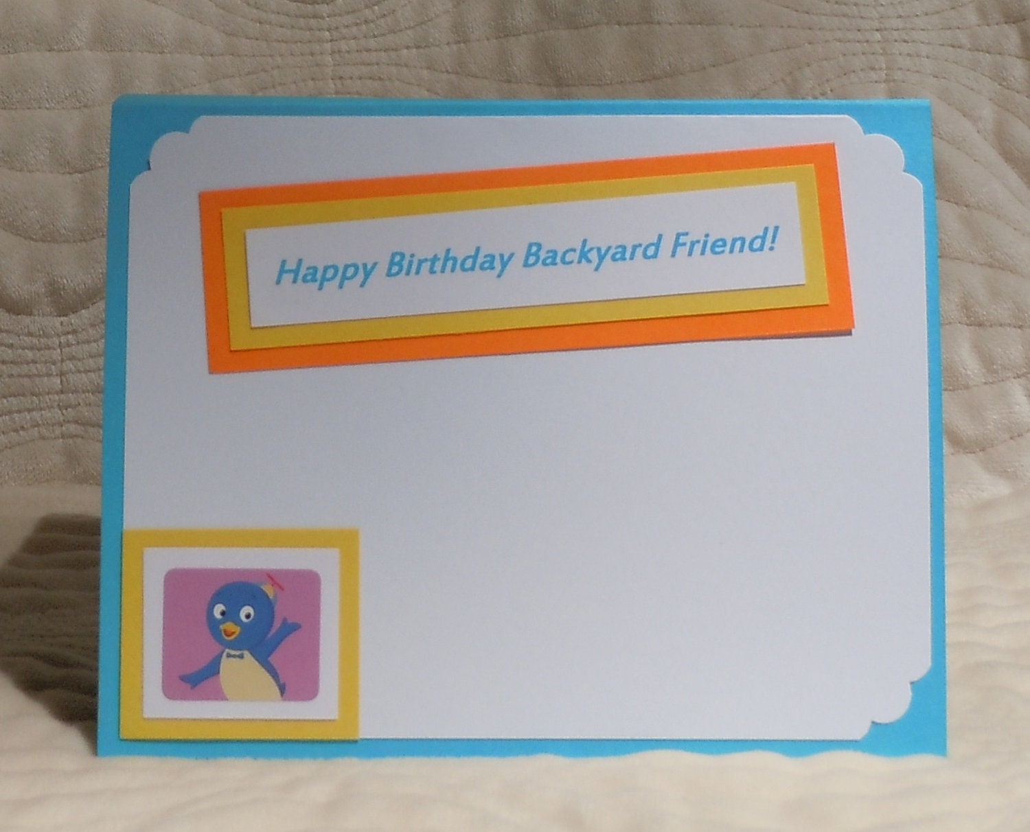 Handmade Backyardigans Birthday Card | Etsy