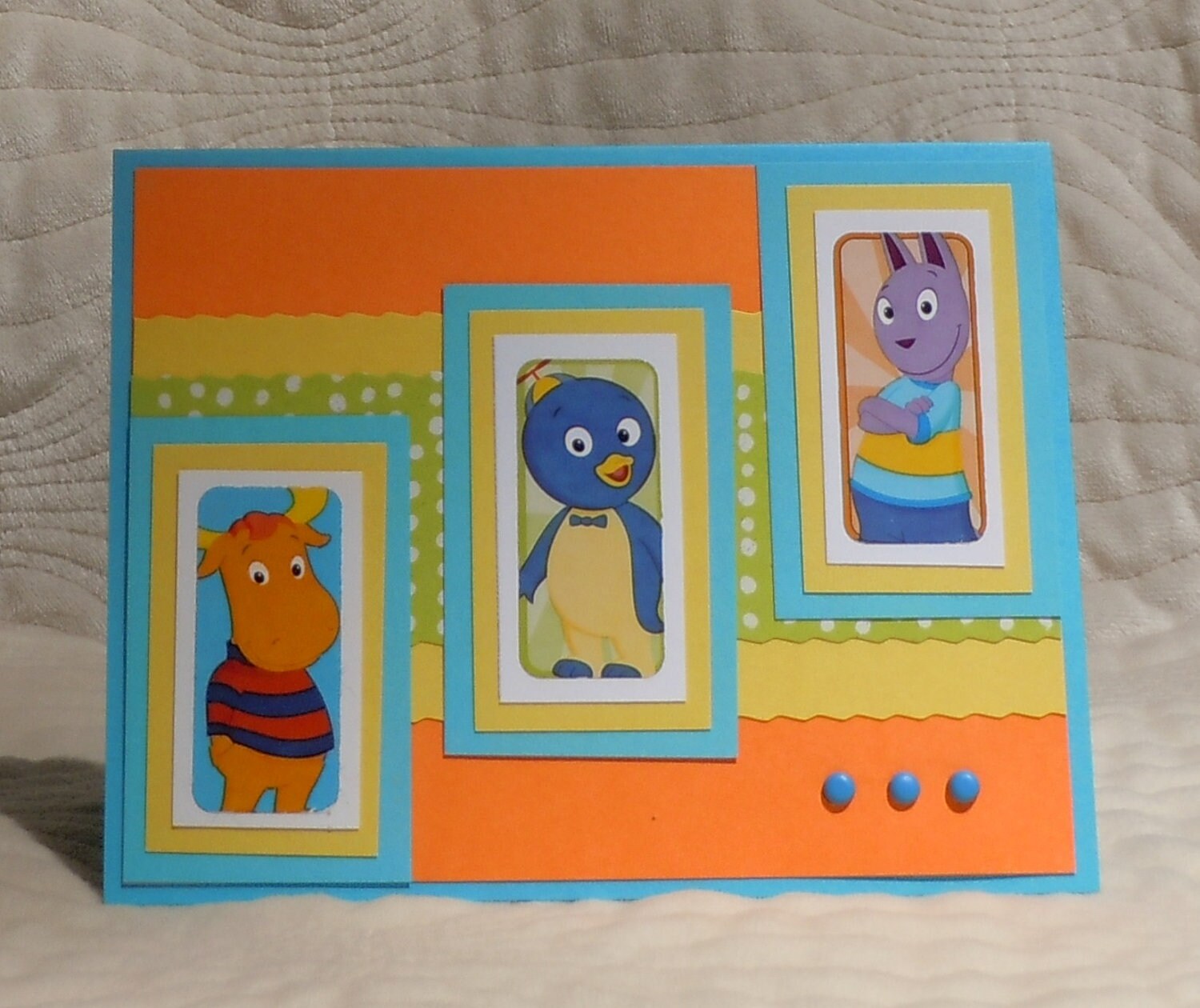 Handmade Backyardigans Birthday Card | Etsy