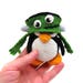 Penguin Frank - Halloween Crochet Toy Pattern, Amigurumi Frankenstein ...