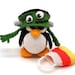 Penguin Frank - Halloween Crochet Toy Pattern, Amigurumi Frankenstein ...