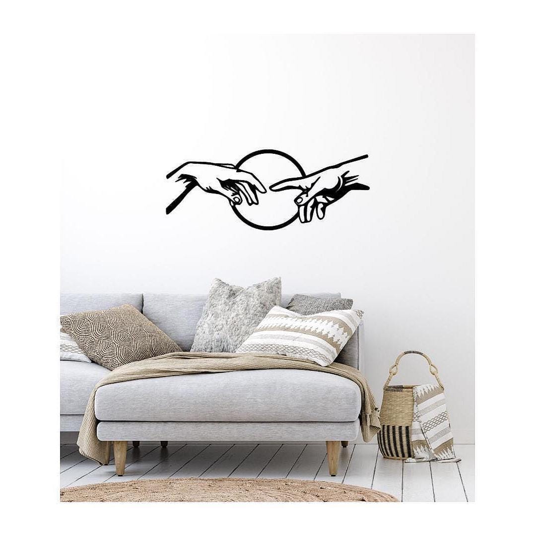 Union Hands – Digital Dwg Dxf Files for Wall Art and Decoration – CNC ...