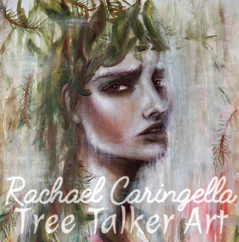 Large Giclee Art Print laurel Tree by Rachael - Etsy