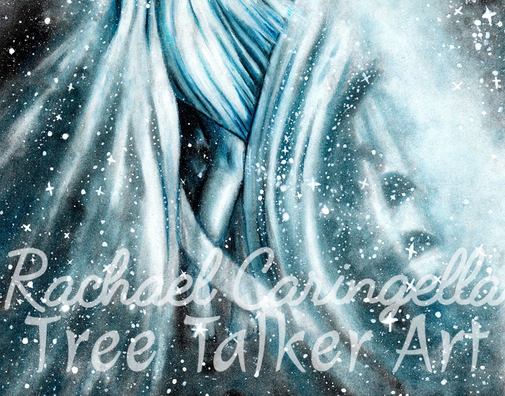 The Star Tarot Oracle Card Art the Star Card Tree Talker - Etsy