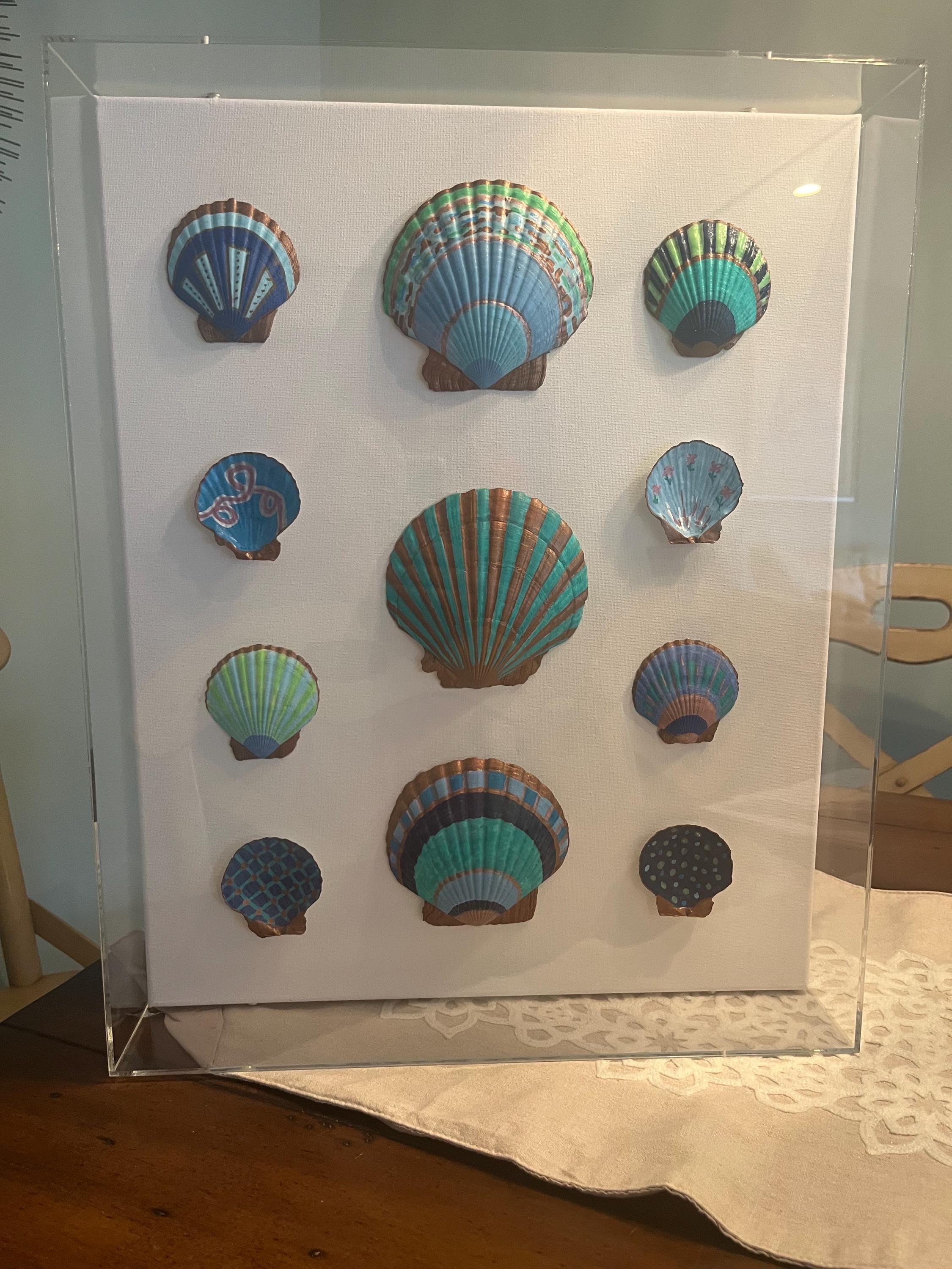 Hand Painted Shell Art - Etsy