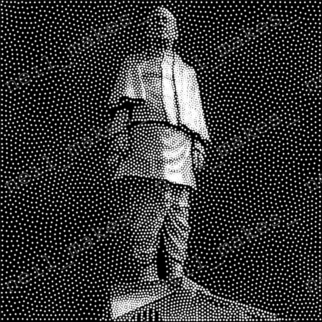 Statue of Unity Stipple Art Vector Image CNC Router Project / Laser ...