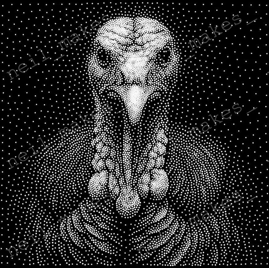 Turkey Stipple Art Vector Image CNC Router Project / Laser Engraving ...
