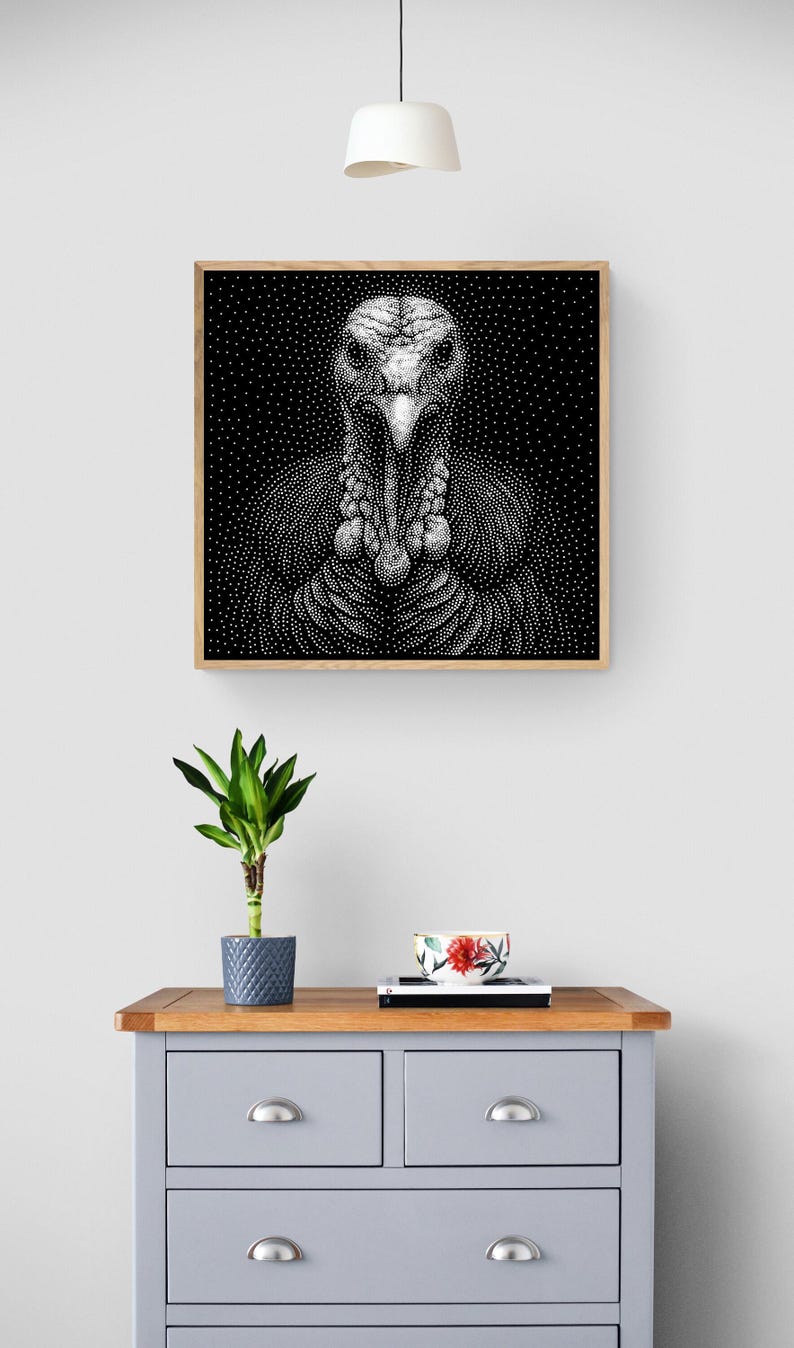Turkey Stipple Art Vector Image CNC Router Project / Laser Engraving ...