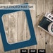 Layered Photo Mat Set SVG File Cutting Template - Etsy
