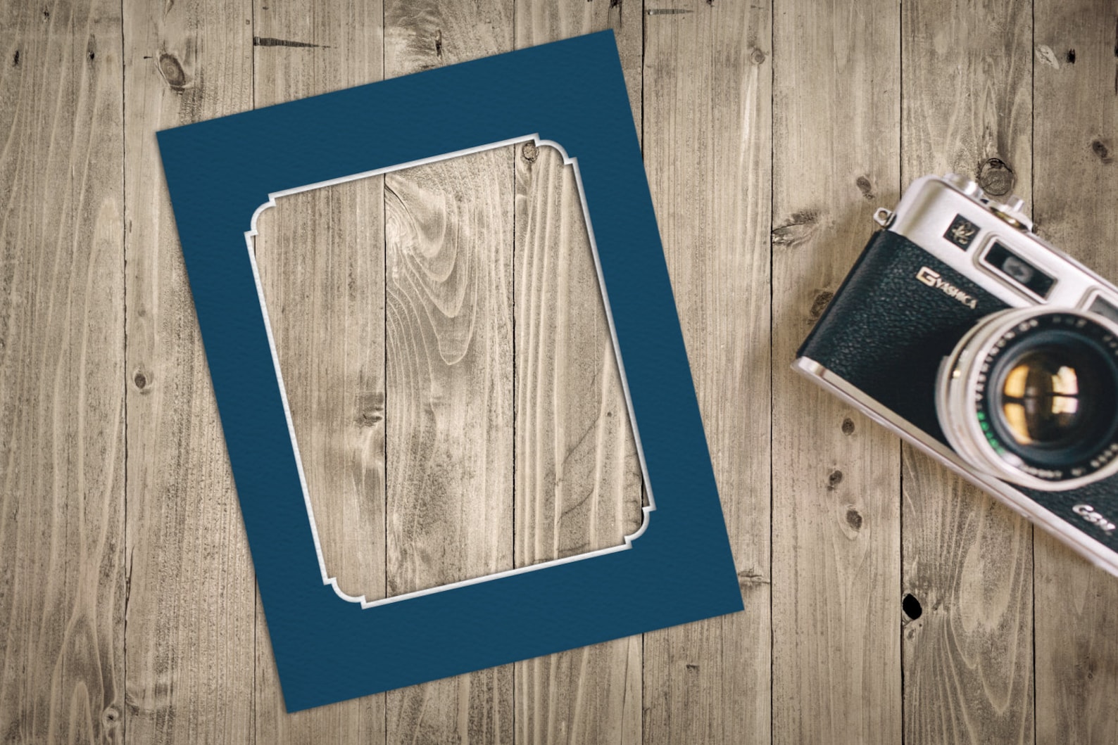 Layered Photo Mat Set SVG File Cutting Template - Etsy