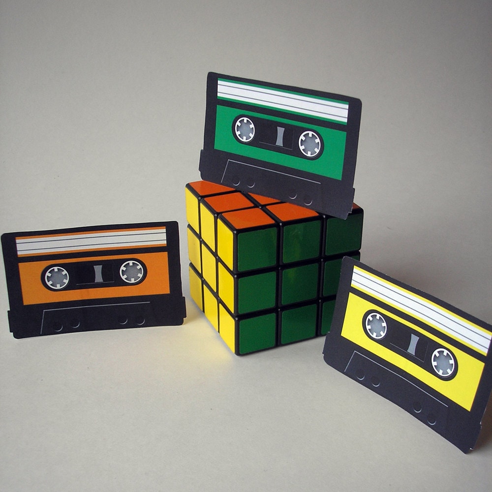Mix Tape Printable PDF Tags - Etsy