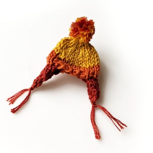 Mini Cunning Hat PDF Knitting Pattern - Etsy