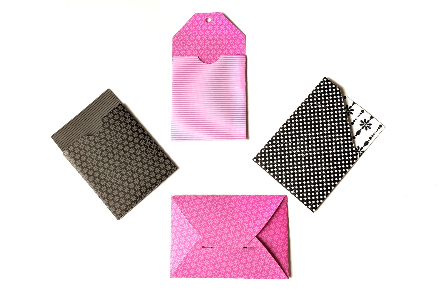 Paper Gift Card Holder Set SVG PDF Design - Etsy