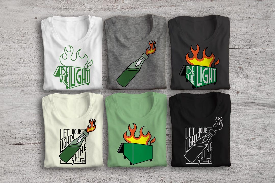 Snarky Fire Light SVG File Duo - Etsy
