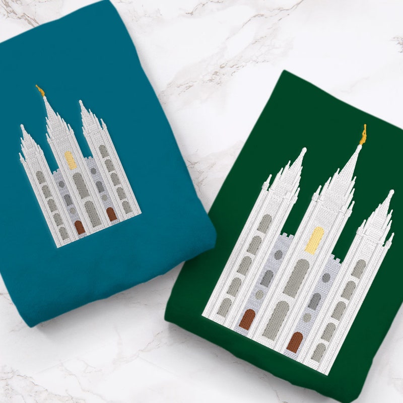 Temple Embroidery - Etsy