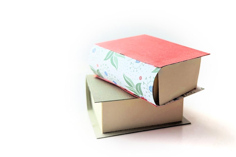 3D Book Box SVG File - Etsy