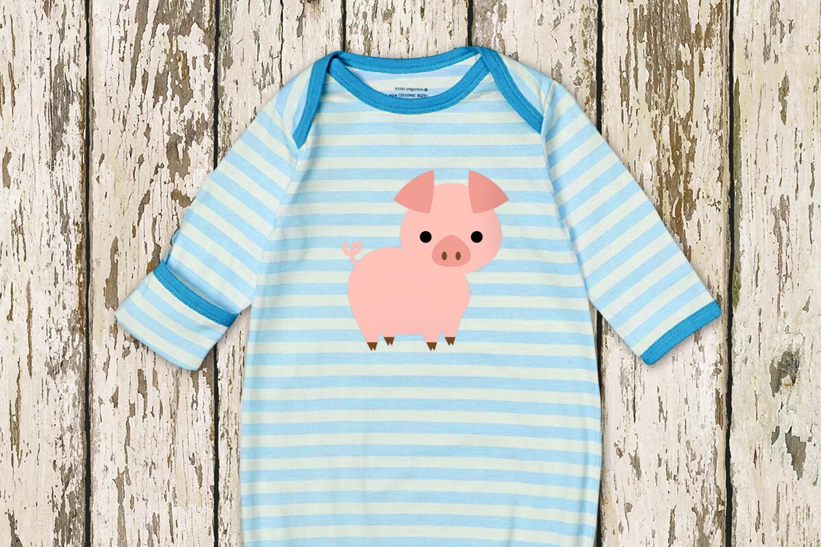Little Piggy SVG File - Etsy