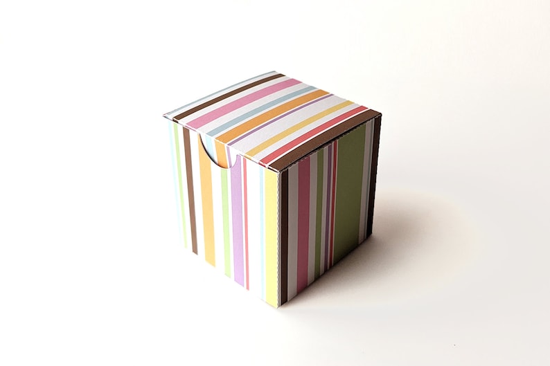 Cube Gift Box SVG Design - Etsy
