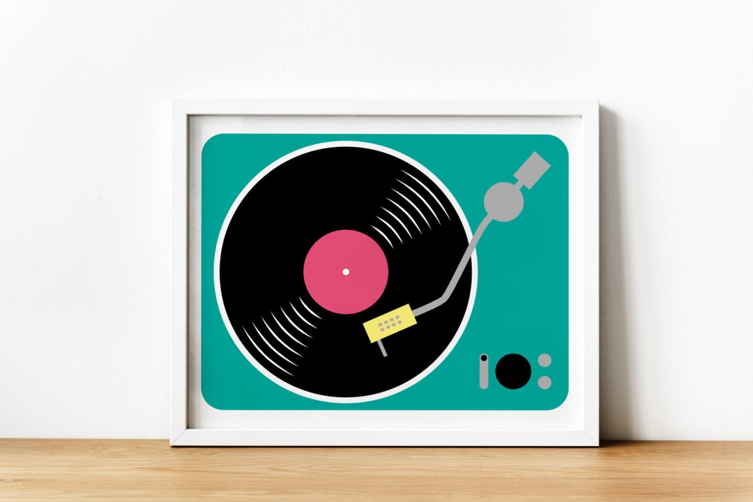 Record Player SVG File - Etsy